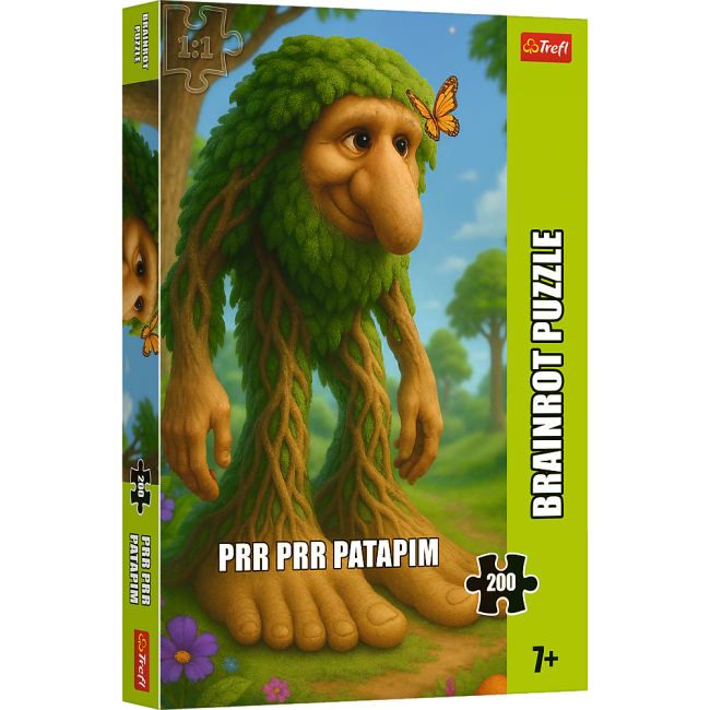 TREFL BRAINROT Dėlionė „Prr Prr Patapim“, 200 d | XS Žaislai