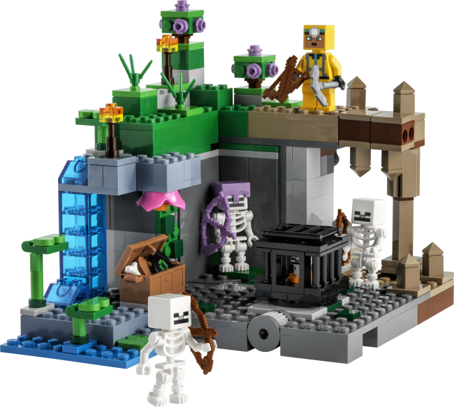 LEGO Minecraft Skeleto požemis 21189 | XS Žaislai | XS Žaislai
