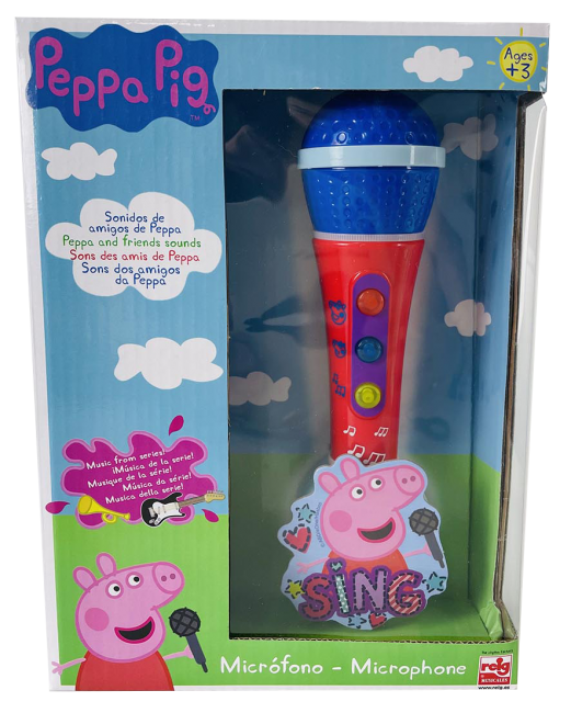 PEPPA PIG Mikrofonas | Pirkite internetu | XS Žaislai | XS Žaislai