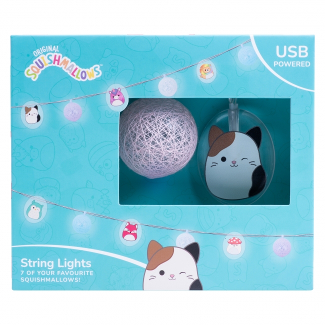 SQUISHMALLOWS 2D lempučių girlianda | XS Žaislai | XS Žaislai