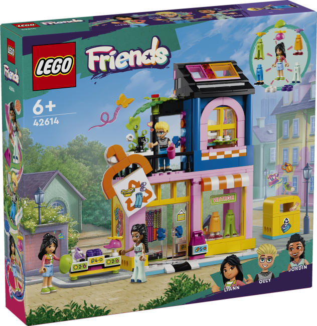 LEGO Friends Vintažinių drabužių parduotuvė 42 | XS Žaislai
