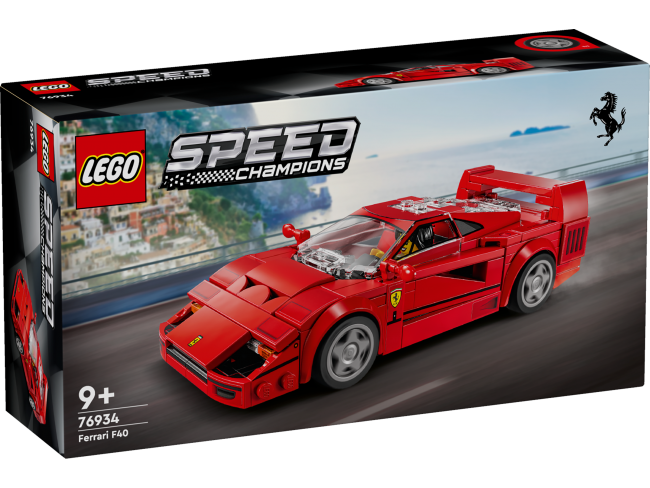 LEGO Speed Champions Superautomobilis Ferrari F40 76 | XS Žaislai