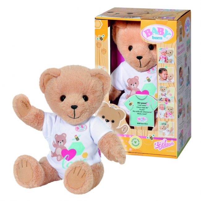 BABY BORN Pliušinis meškutis, 43 cm | XS Žaislai | XS Žaislai