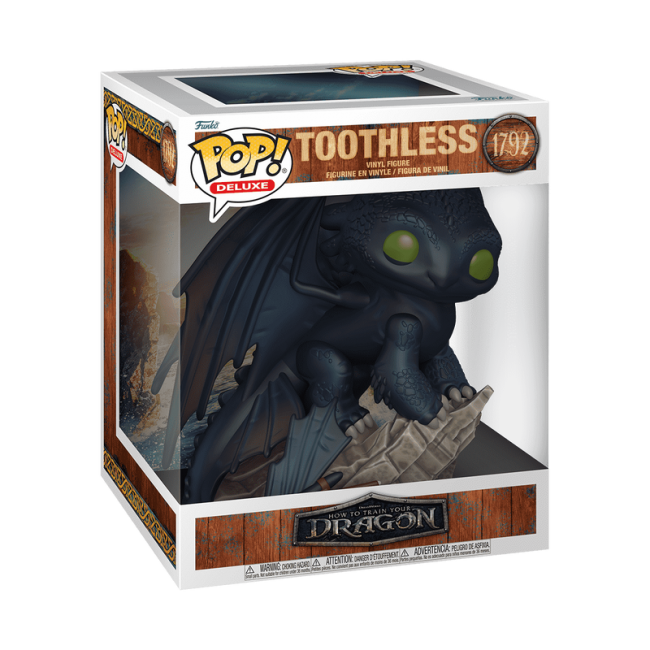 FUNKO POP! Deluxe Vinilinė figūrėlė: How To Train Your Dragon - Toothl ...