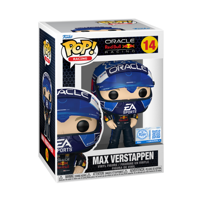 FUNKO POP! Vinilinė figūrėlė: Formula 1 - Max Verstappen with USA Hel ...
