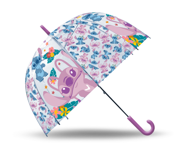 STITCH Permatomas skėtis, 46 cm | XS Žaislai | XS Žaislai