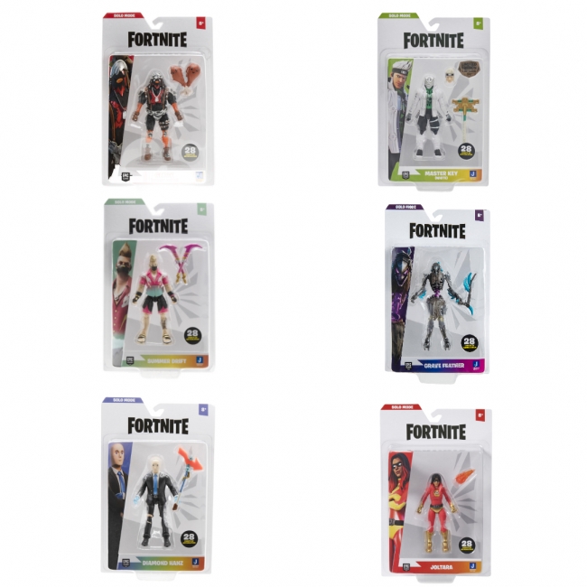 FORTNITE Herojaus figūrėlė W21, 10 cm | XS Žaislai | XS Žaislai